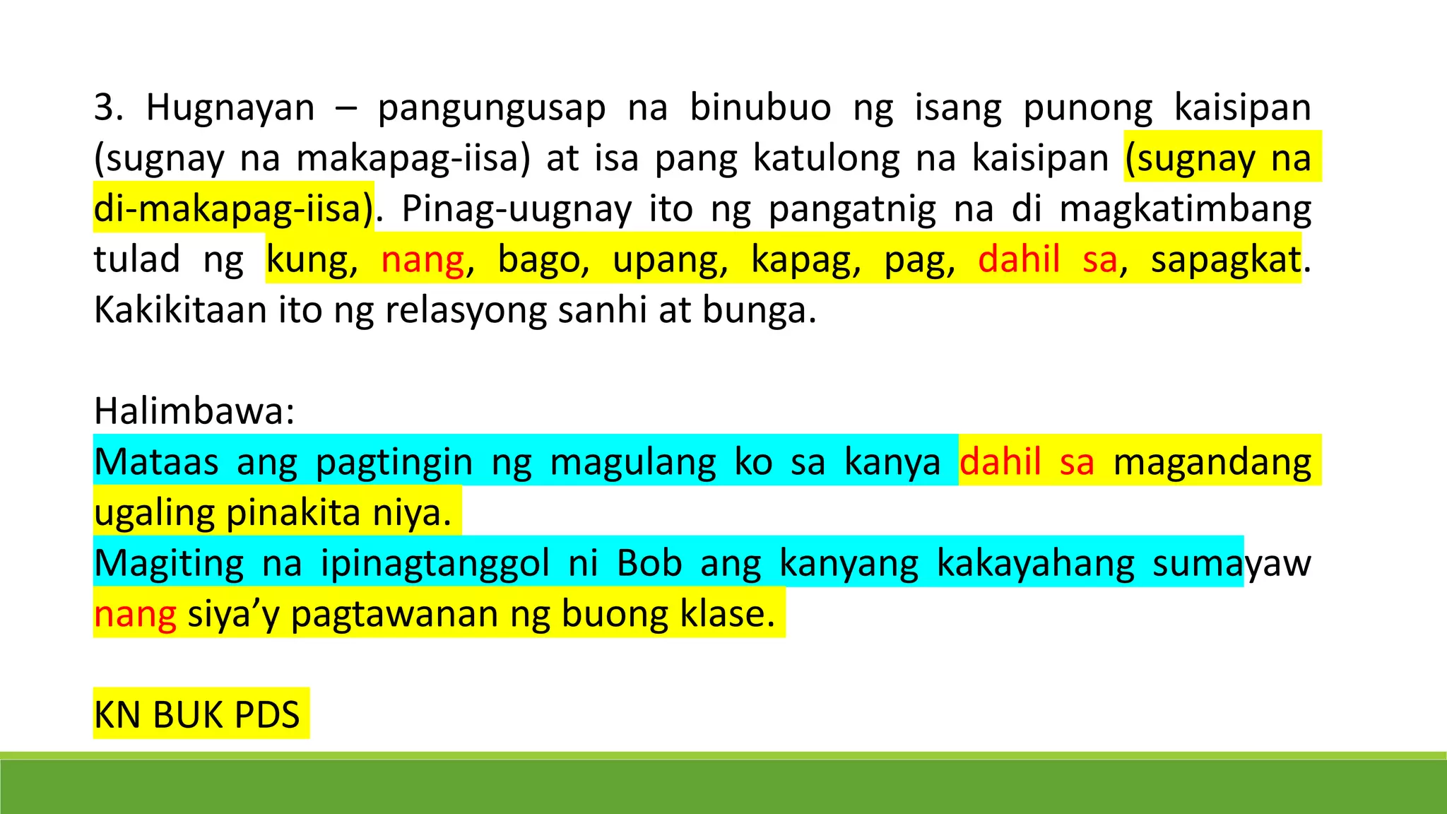 Uri ng pangungusap ayon sa kayarian | PPTX