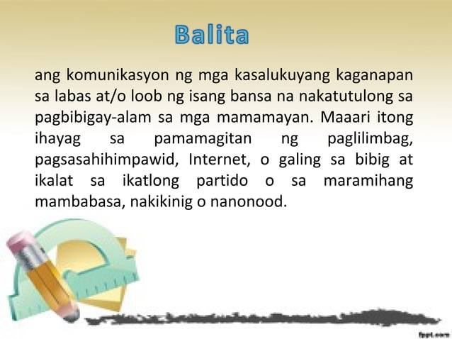 Uri ng panitikan | PPT