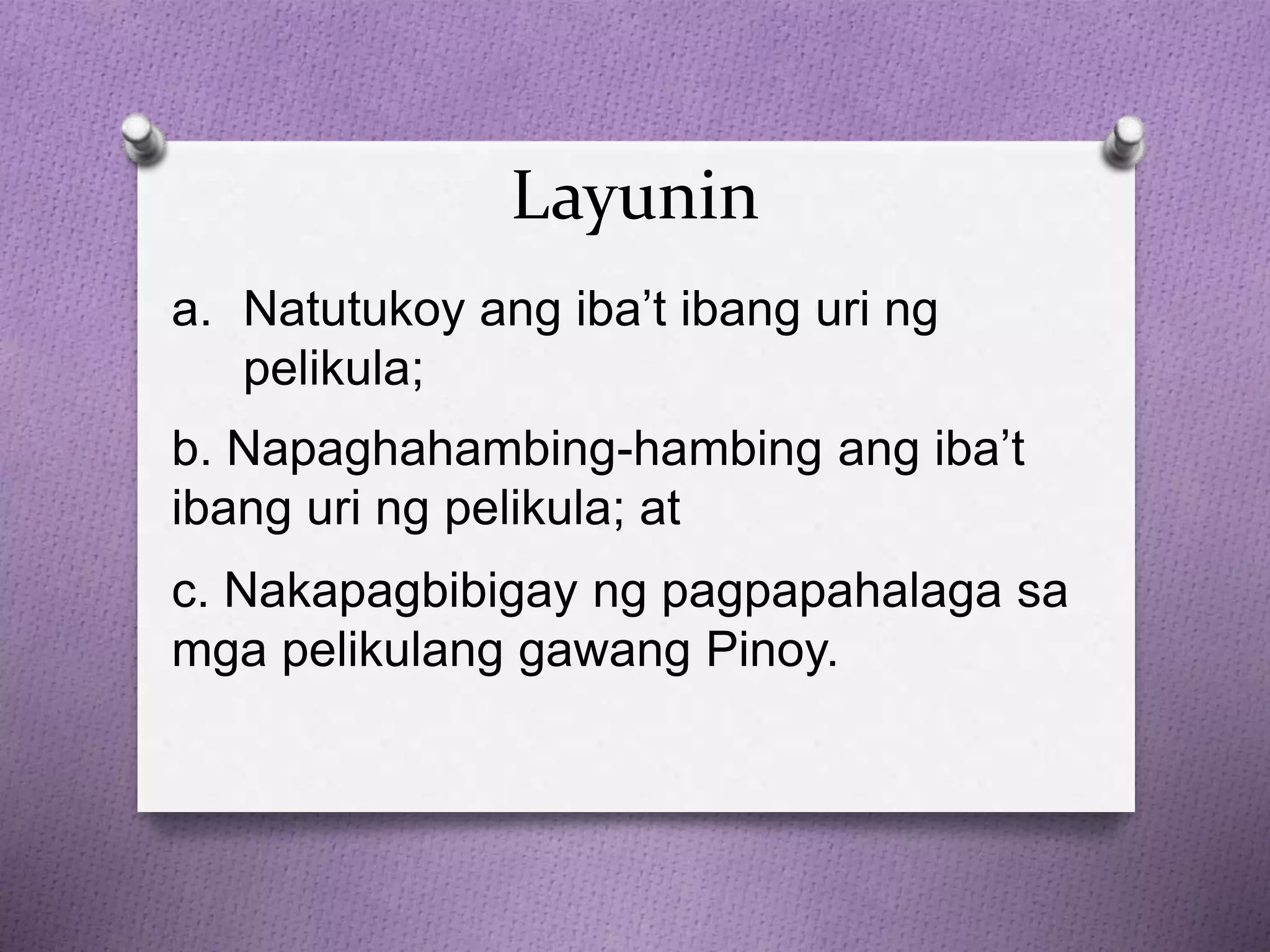 Uri ng Pelikula.pptx