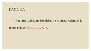 URI NG PONEMA | PPTX