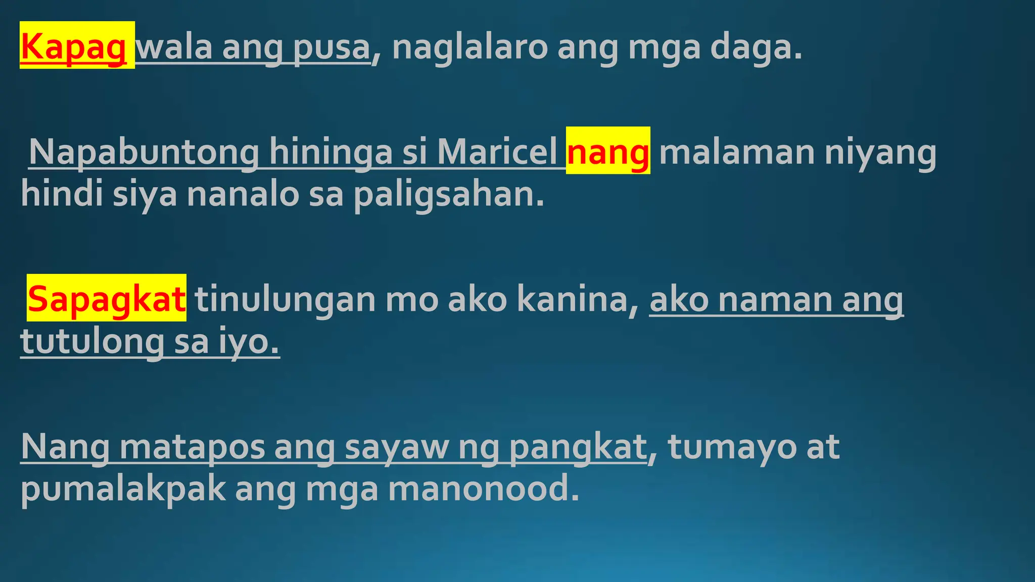 Uri ng Sugnay kahulugan halimbawa at uri nito | PPTX