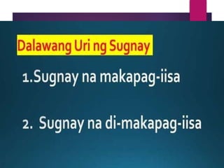 Uri ng Sugnay - sugnay na mkapag-iisa at sugnay na di makapag-iisa | PPTX
