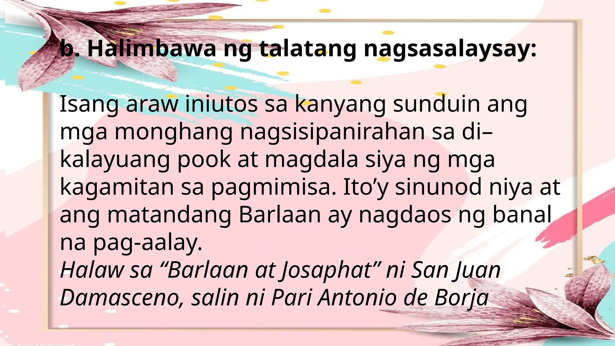 Uri ng Talata Power point Filipino Baitang 8 | PPTX