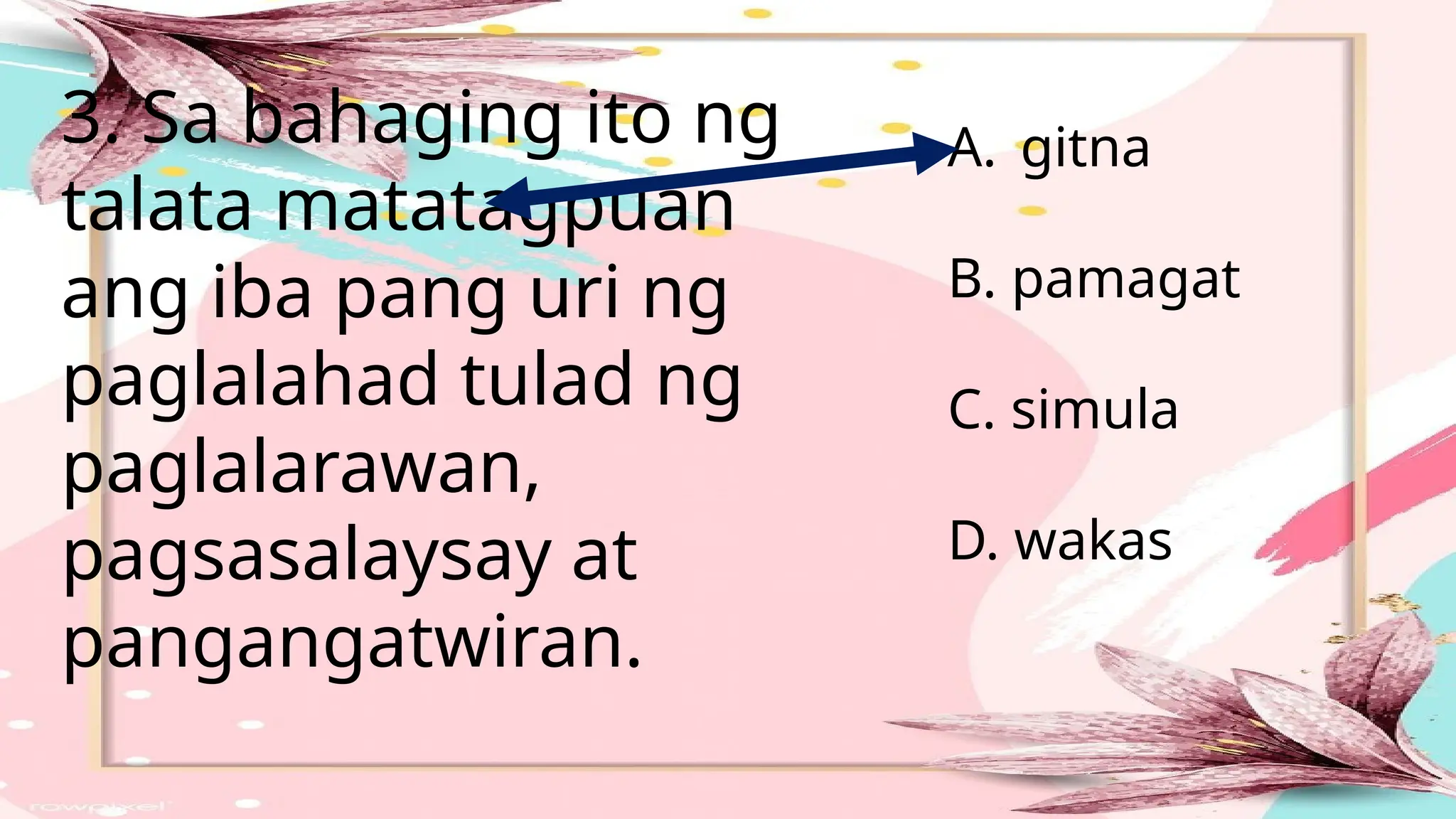 Uri ng Talata Power point Filipino Baitang 8 | PPTX