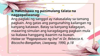 Uri ng Talata Power point Filipino Baitang 8 | PPTX
