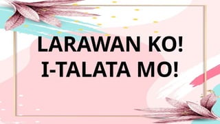 Uri ng Talata Power point Filipino Baitang 8 | PPTX