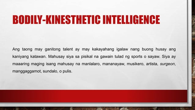 Uri ng talino | PPTX