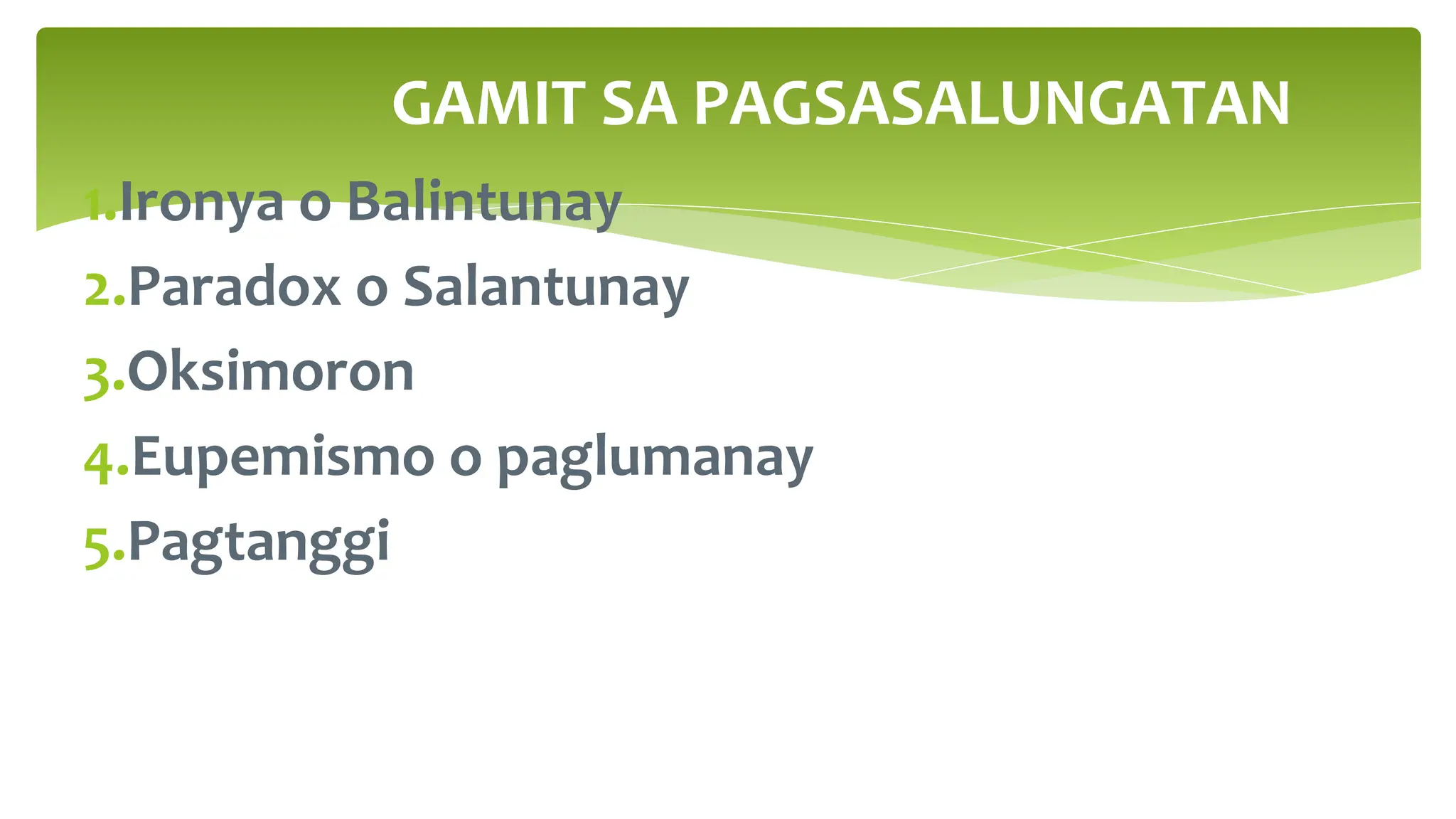 Mga Uri ng Tayutay. Mga Uri ng Tayutay.. | PPTX