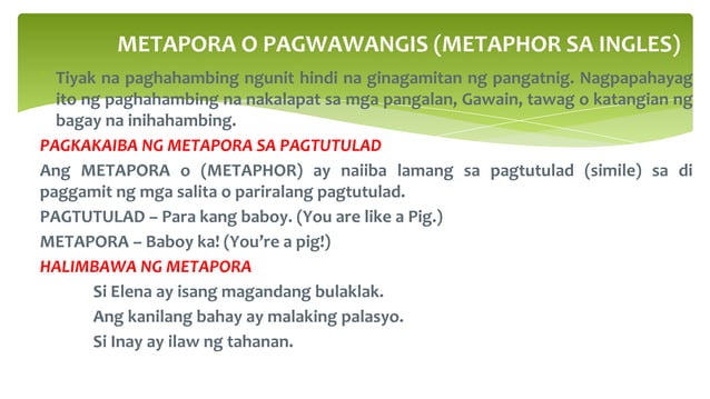 Mga Uri ng Tayutay. Mga Uri ng Tayutay.. | PPTX