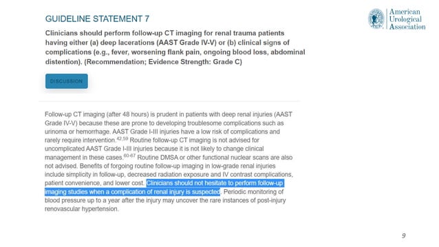 Urinoma after renal trauma (1).pptx