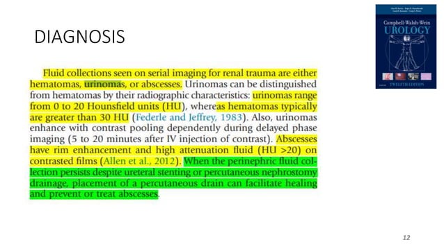 Urinoma after renal trauma (1).pptx