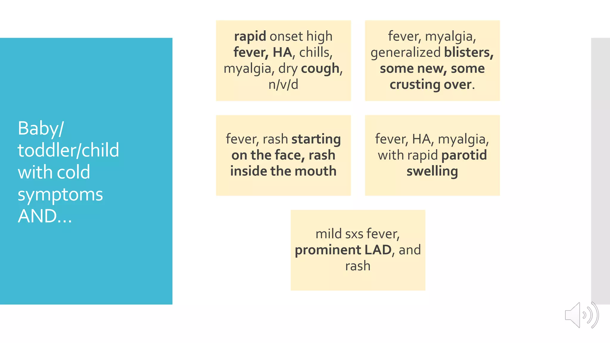 Approach to Pediatric Upper Respiratory Infections | PPSX