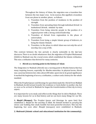 Assignment: Biography of the Prophet (SAAS) | DOCX