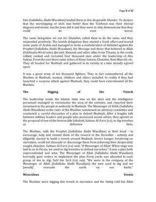 Assignment: Biography of the Prophet (SAAS) | DOCX