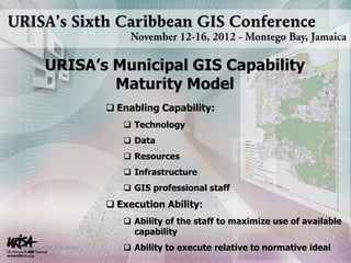 URISA Develops the Geospatial Management Competency Model (GMCM) for ...