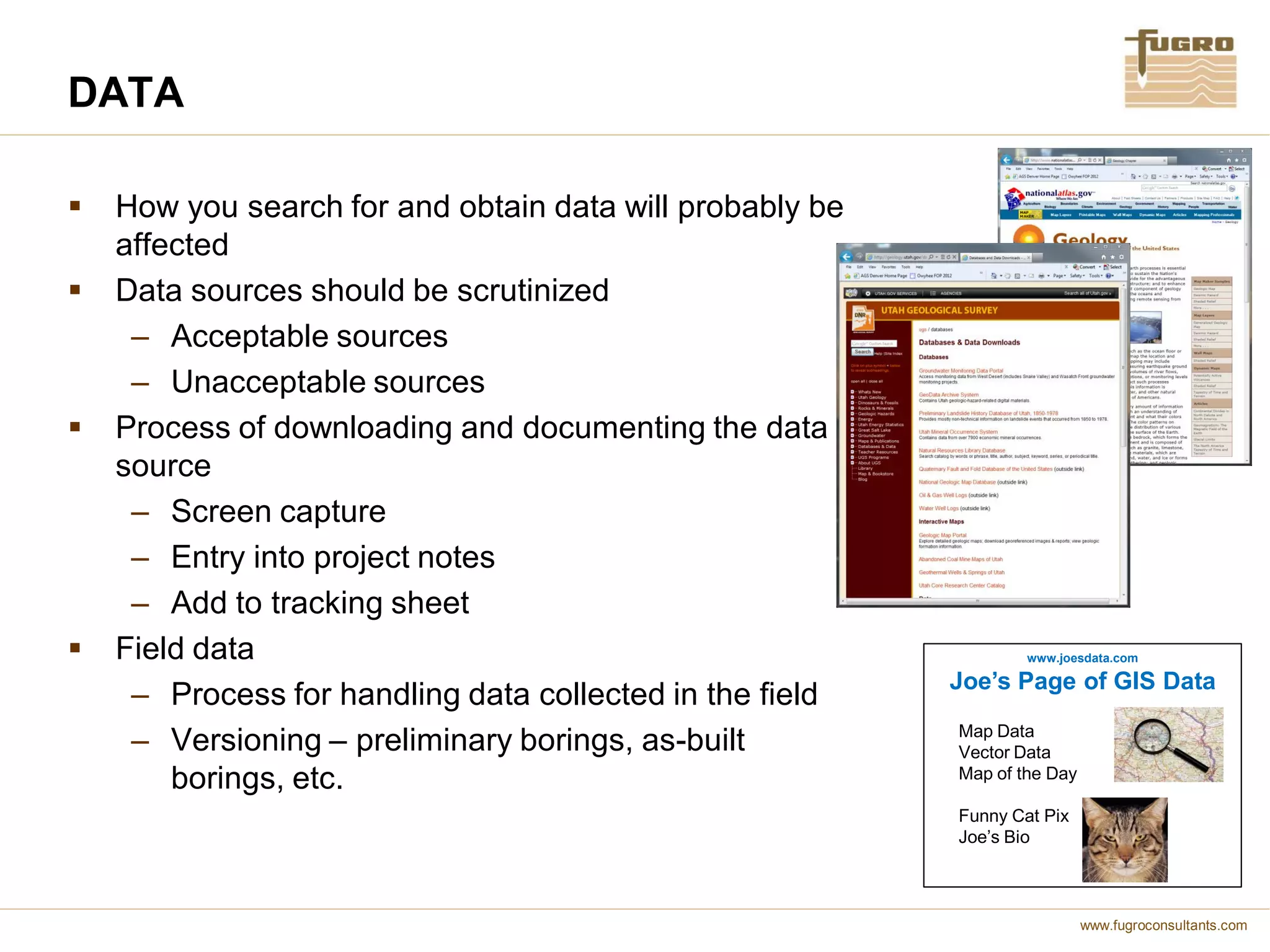 2012 URISA Track, How to Conduct Geographic Information Systems (GIS ...