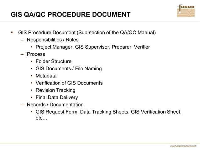 2012 URISA Track, How to Conduct Geographic Information Systems (GIS ...