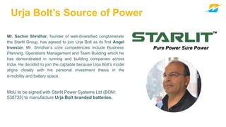 UrjaBolt's Pitch Deck | PDF