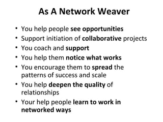 Network Weaving: URJ Social Media Boot Camp | PPT