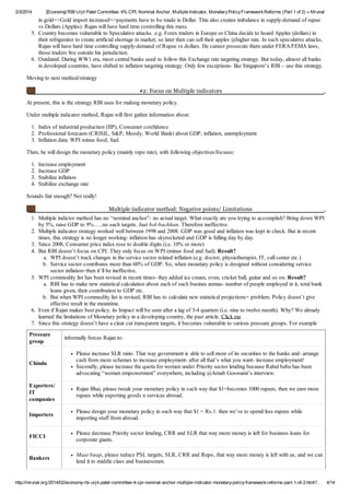 Urjit patel rbi | PDF