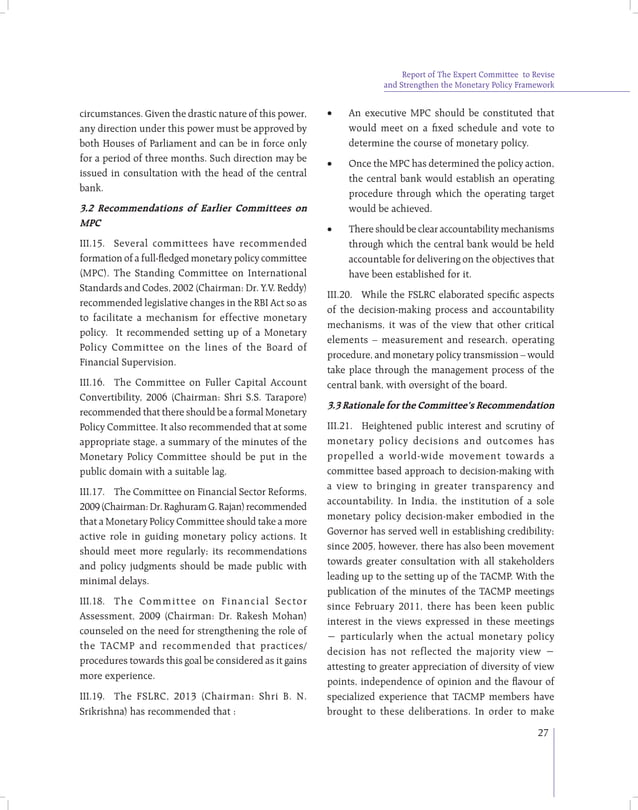 Urjit patel committee | PDF