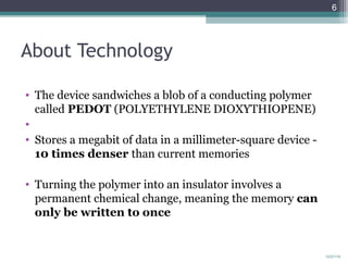 Polymer memory | PPT