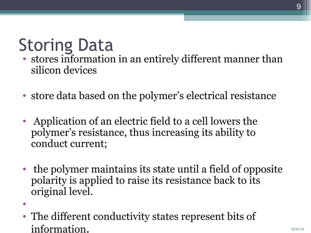Polymer memory | PPT
