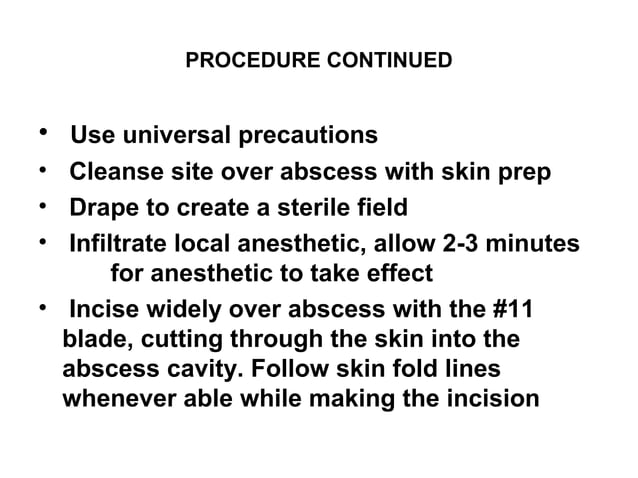 Abcess+incision+and+drainage