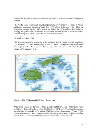 Global Wariming Impact on Fiji Food Security and Poverty | PDF
