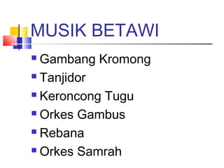 Tari Samrah Betawi