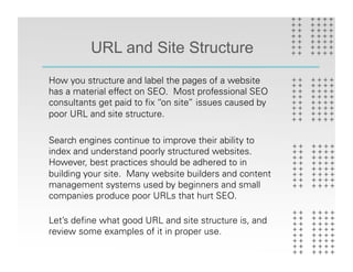 URL and Site Structure | PPT