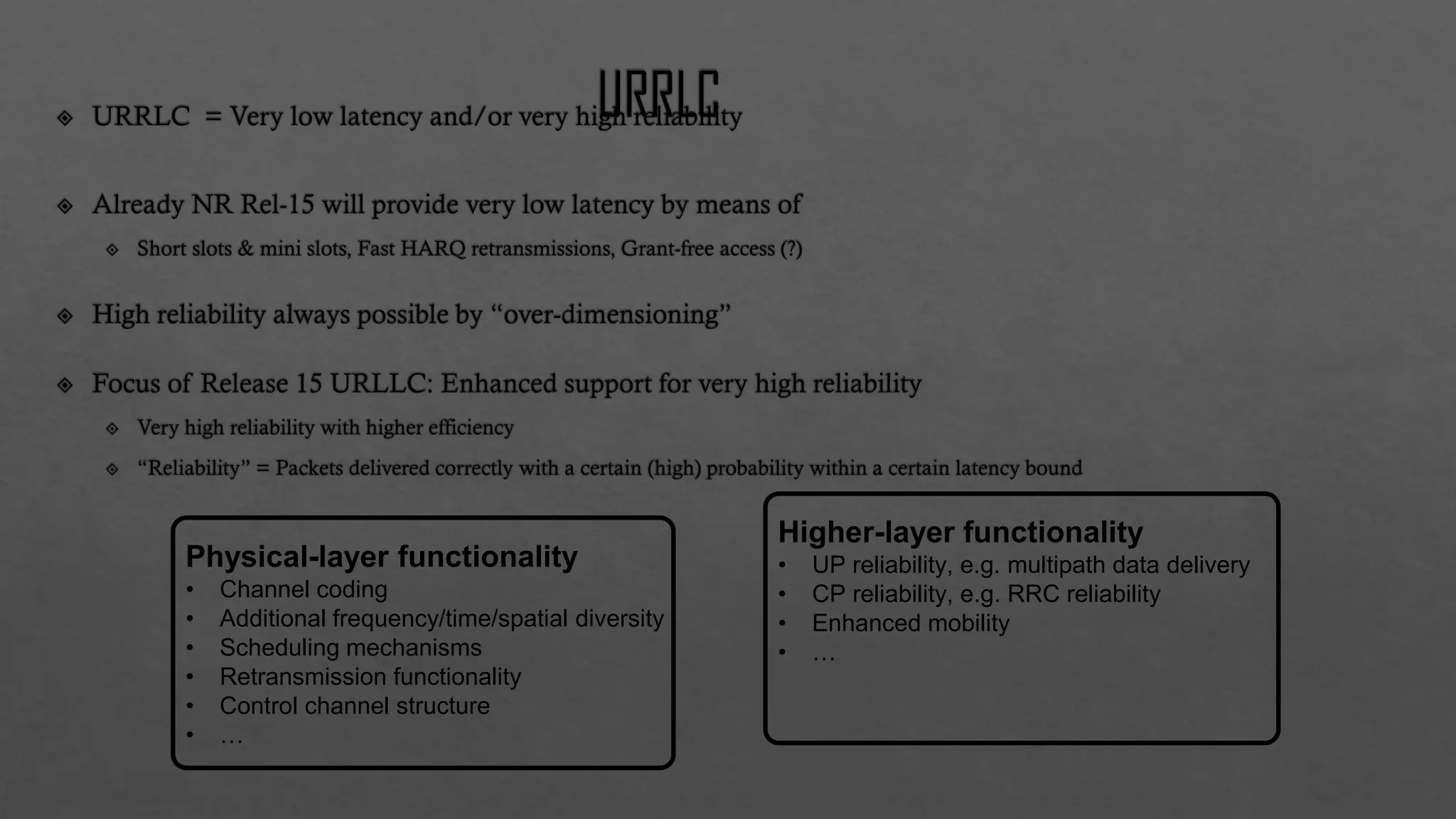 5g Urllc Ultra Reliable Low Latency Communications Pdf