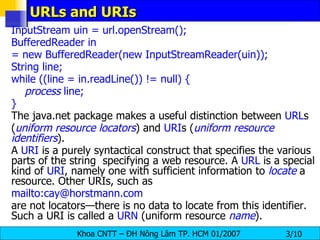 Url Connection | PPT | Internet | Computing
