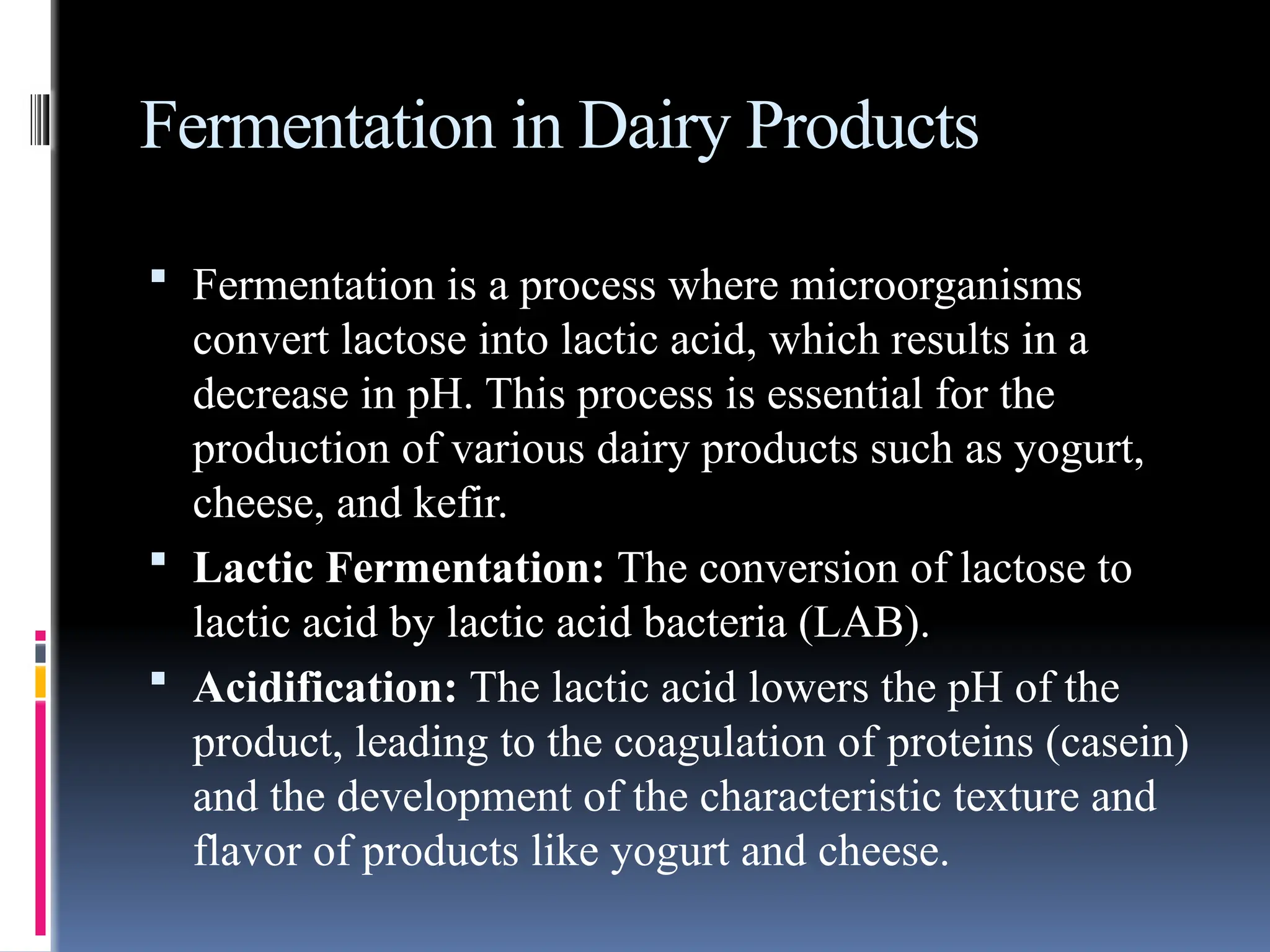 Dairy Microbiology with Fermentation in Cheese Making | PPT