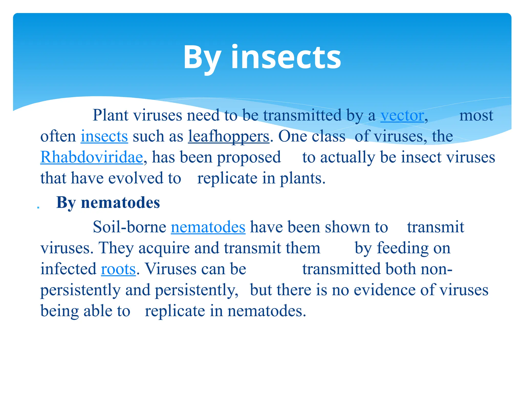 Plant viruses symptoms,Transmission and Control | PPT