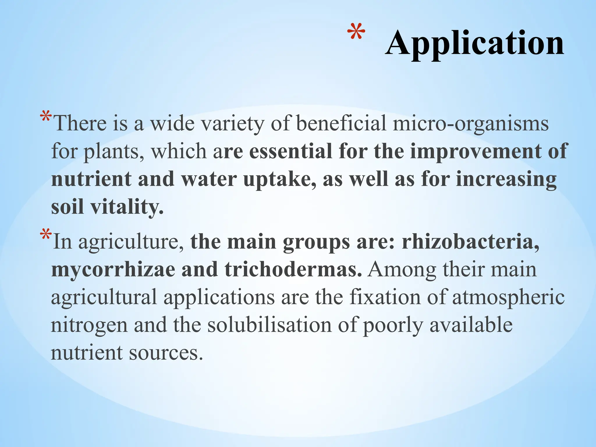 Microorganisms: Importance, Applications and Benefits for Agriculture ...