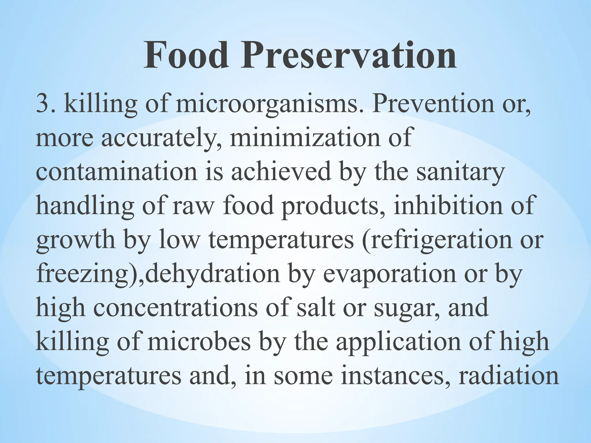 Food in Microorganisms,Food Spoilage and Food Preservation | PPTX