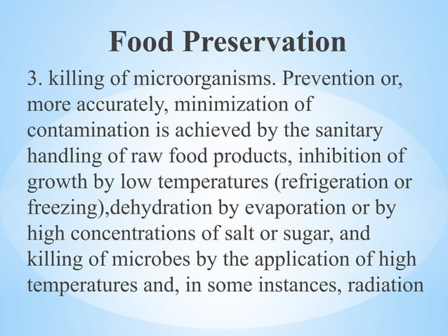 Food in Microorganisms,Food Spoilage and Food Preservation | PPTX