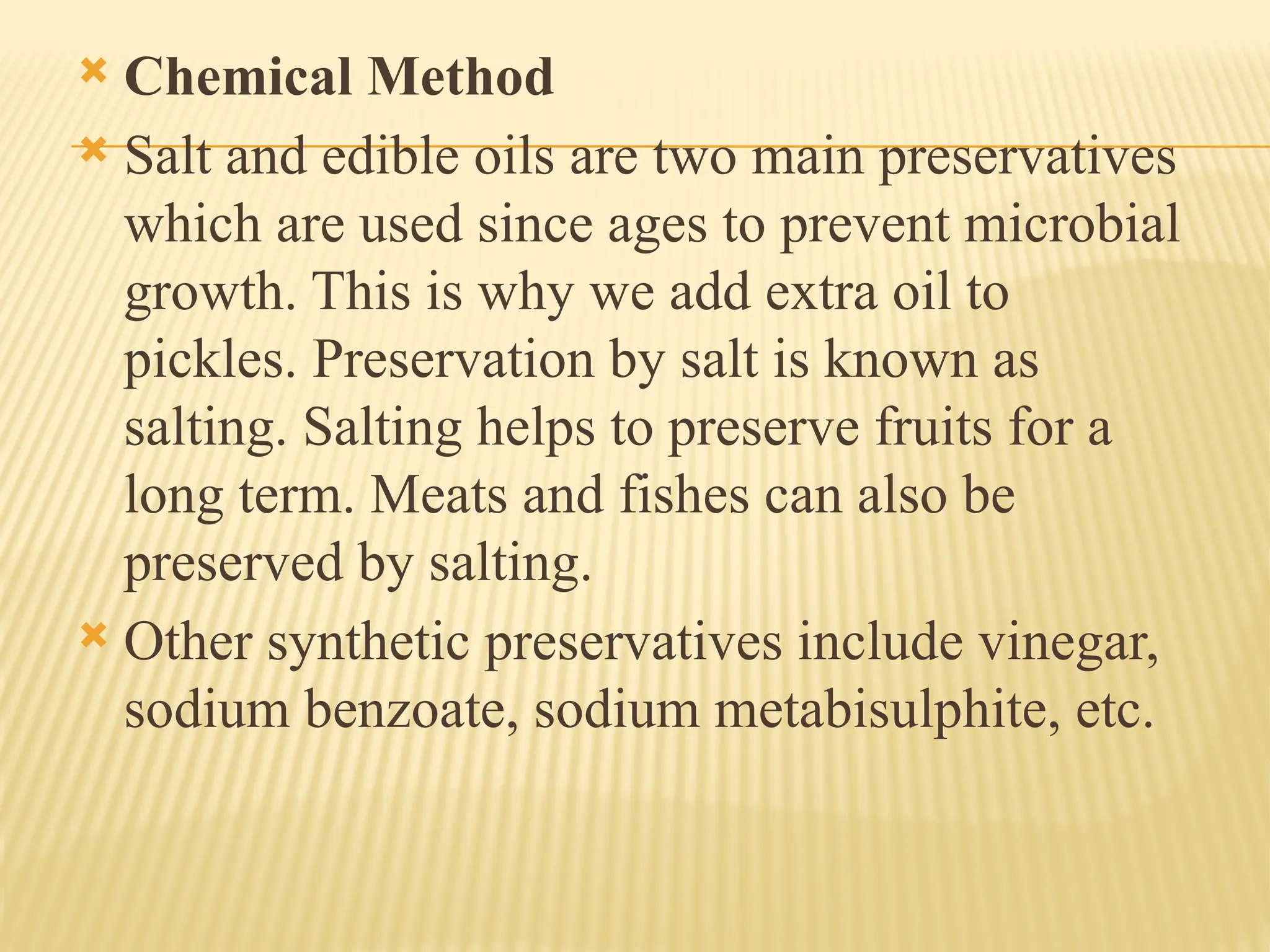 Food Preservation Methods in Food Microbiology | PPTX