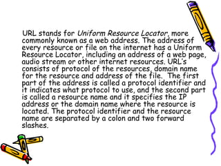 Url Presentation | PPT