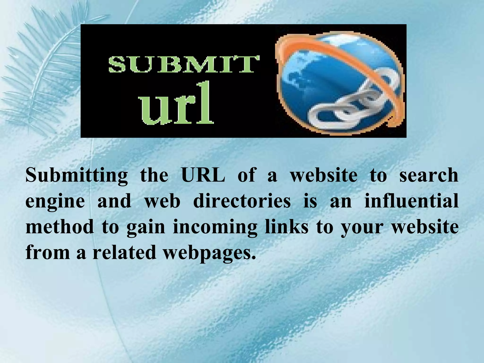 Url Submission | PPT