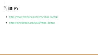 Urmas Sutrop | PPT