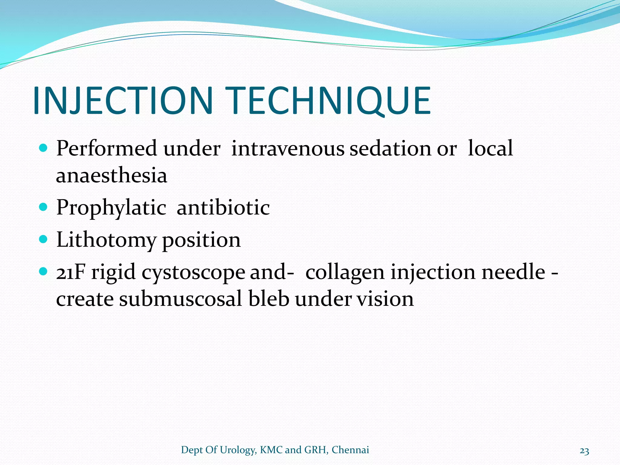 Uro gynacology- botox | PDF