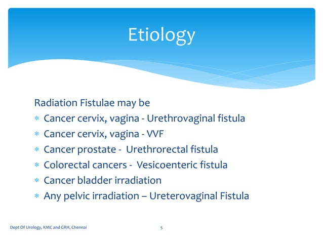 Uro gynacology- radiation f. | PPT