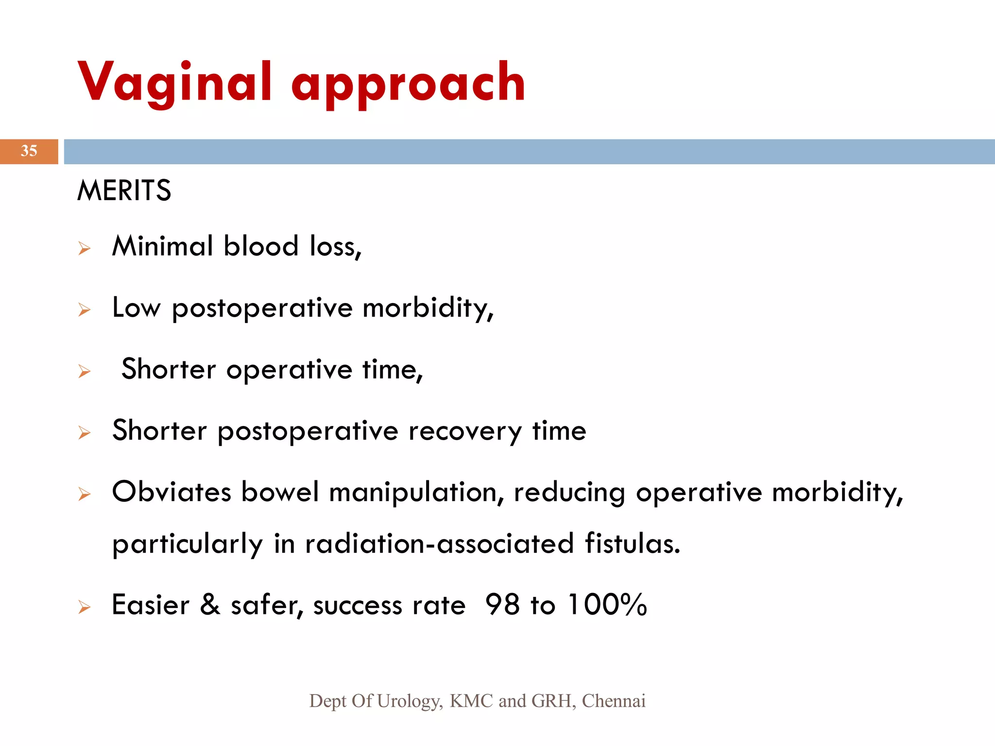 Uro gynacology- vvf | PDF