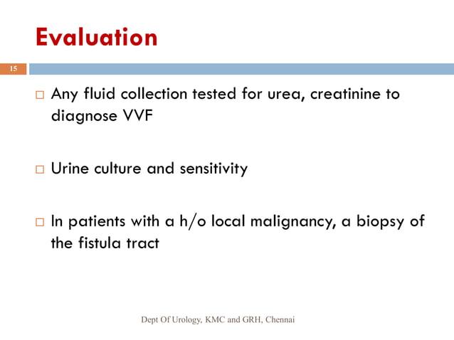 Uro gynacology- vvf | PDF | Sexual Conditions | Sexual Health