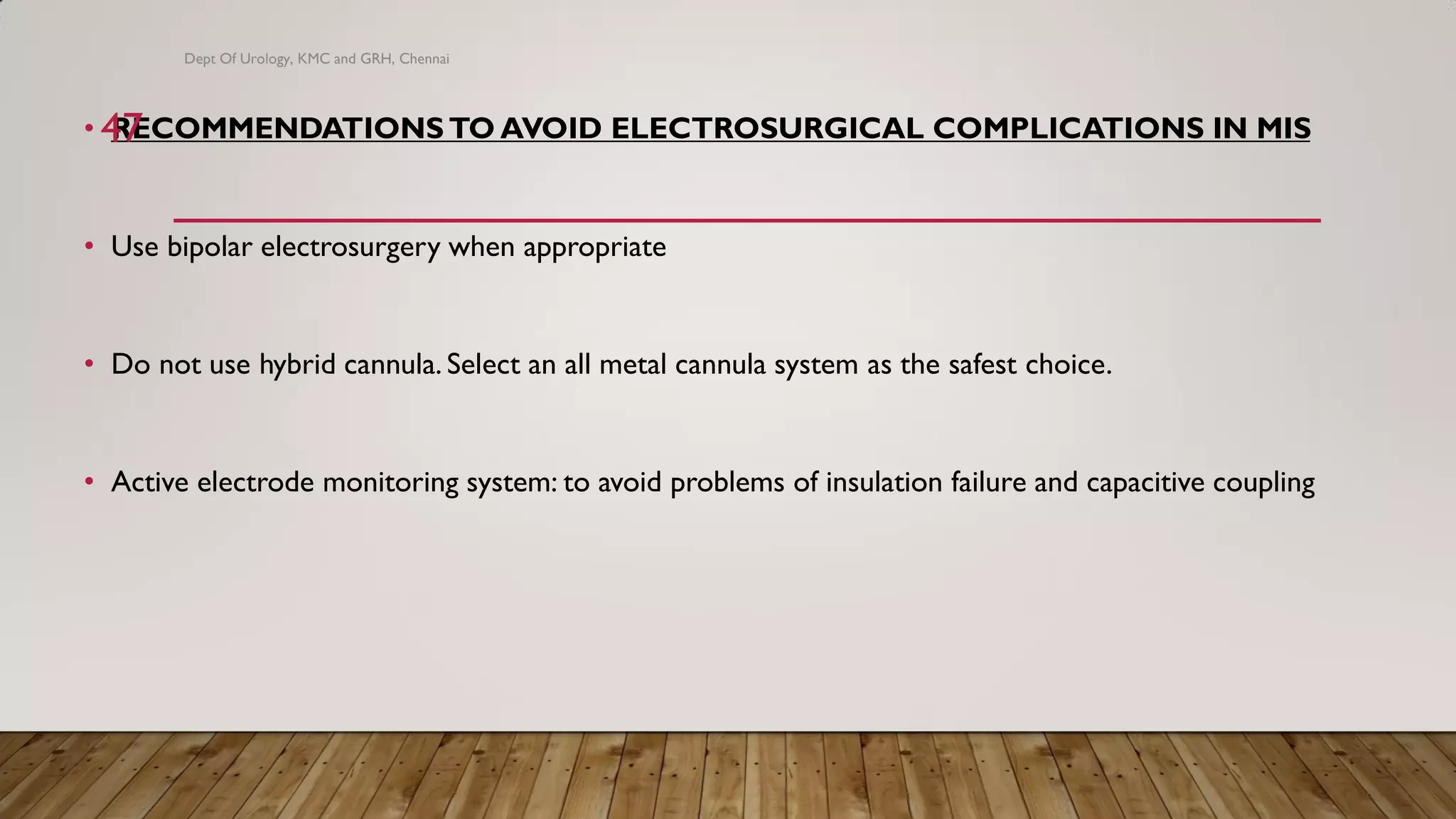 Uro instruments- electrosurgery | PDF | First Aid | Injuries