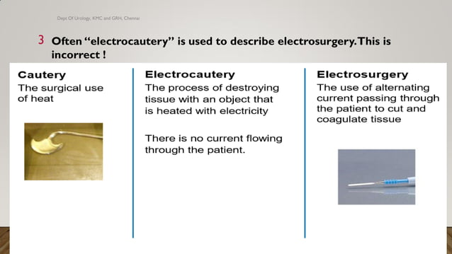 Uro instruments- electrosurgery | PDF | First Aid | Injuries