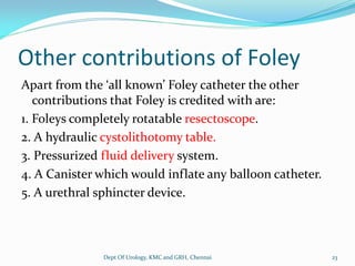 Uro instruments- foley catheter | PDF
