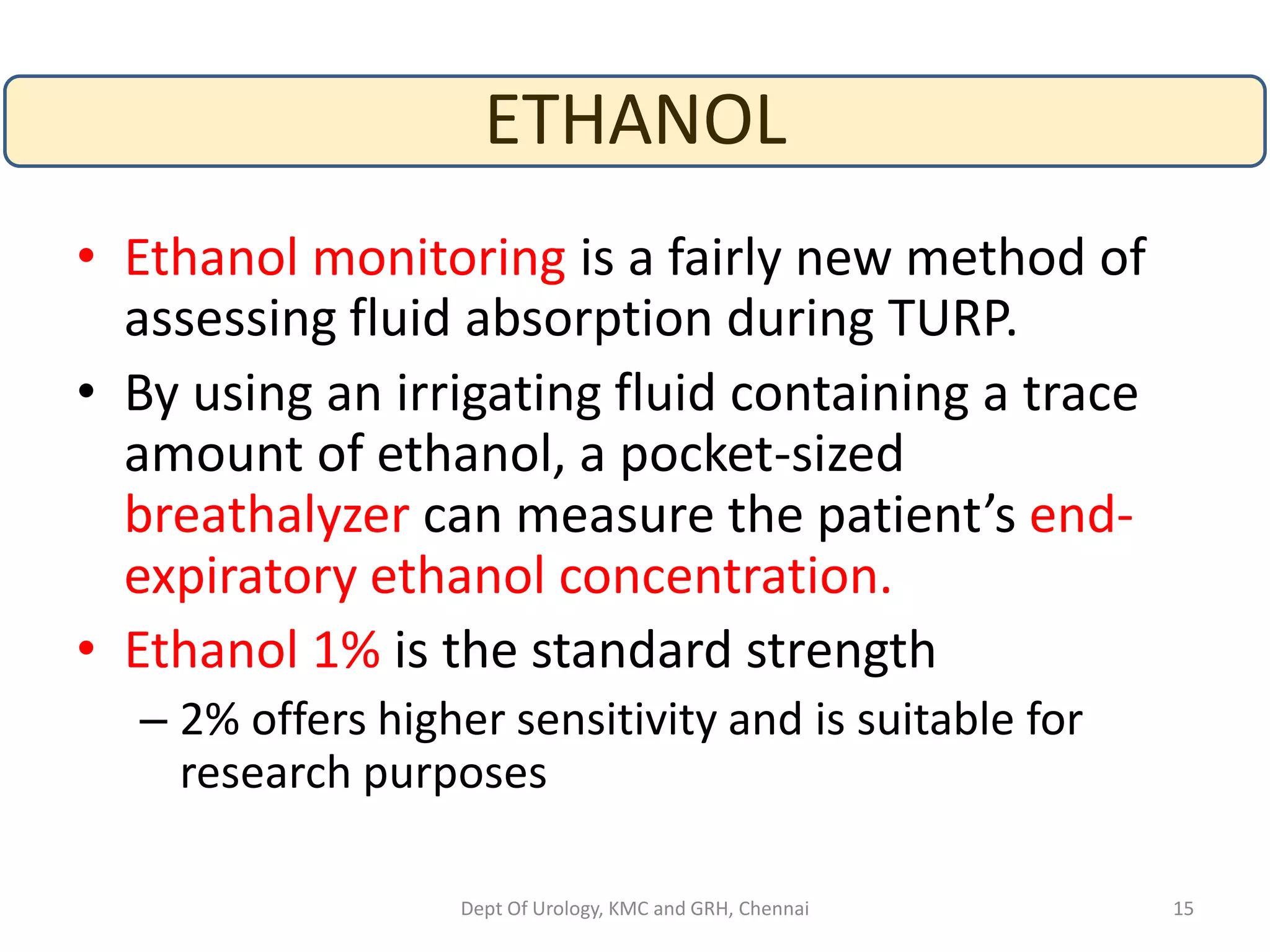 Uro instruments- irrigation fluids. | PDF